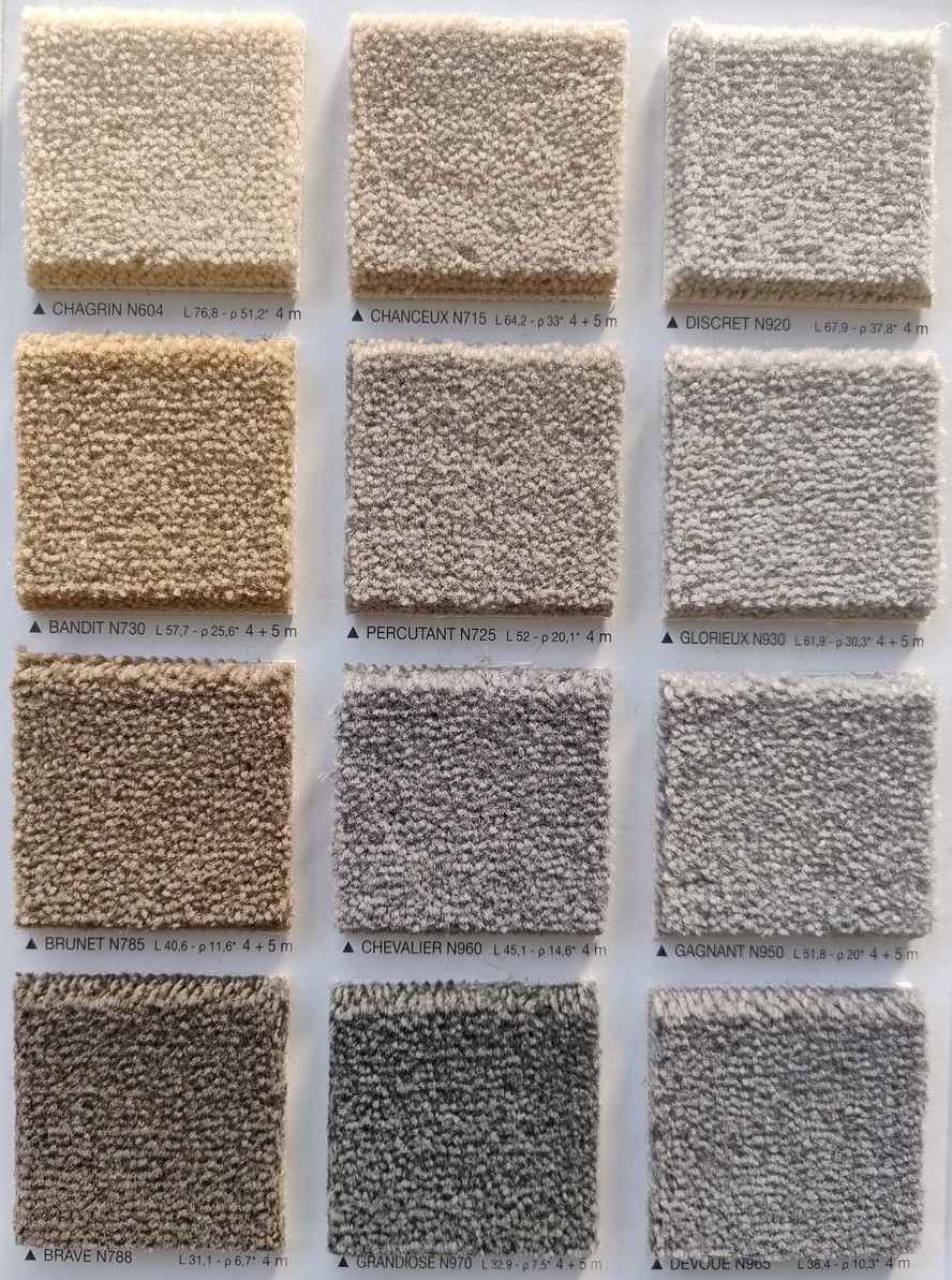 MOQUETTE LANA 100% lana pura